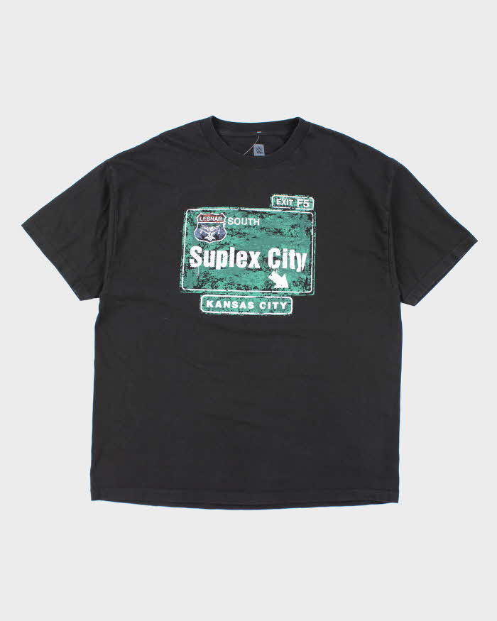 Vintage WWE Brok Lensar Suplex City T-shirt - XXL – Rokit