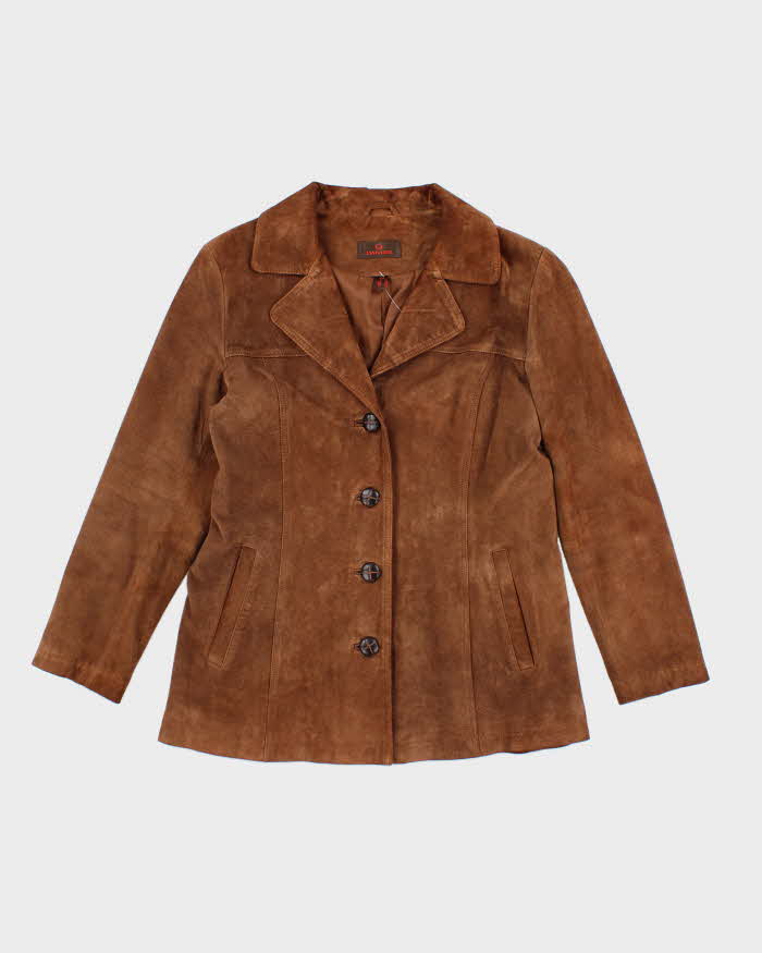 Vintage Danier Brown Suede Jacket - S – Rokit