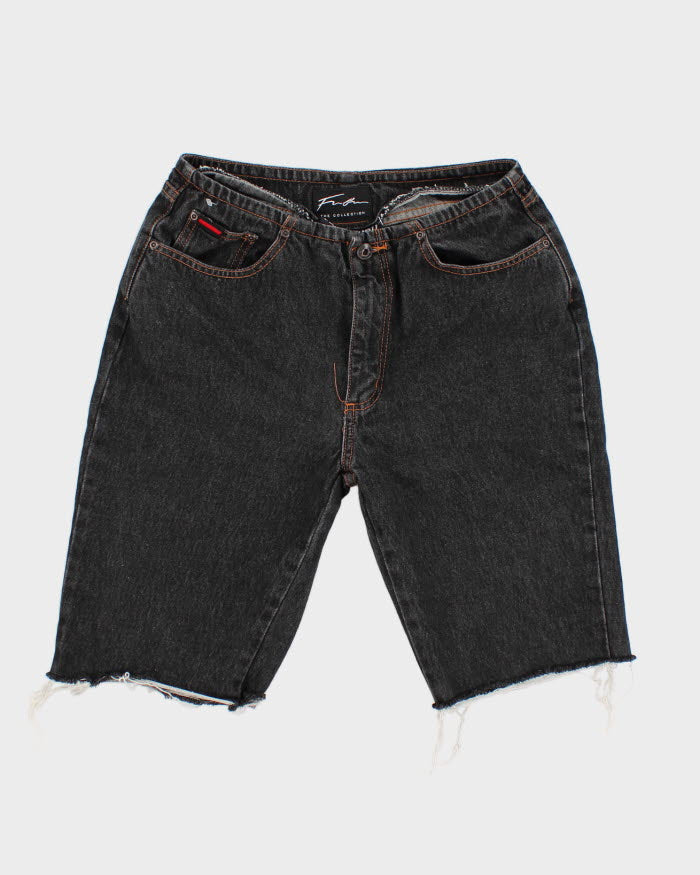 Vintage Womens Fubu Cut Off Jean Shorts W26 Rokit