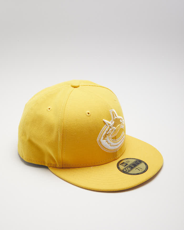NHL New Era 59FIFTY Yellow Snapback – Rokit