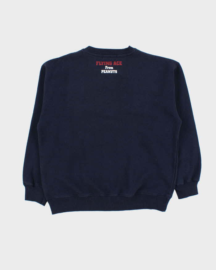 Vintage 1990s Peanuts Flying Ace Crewneck Sweatshirt - L – Rokit