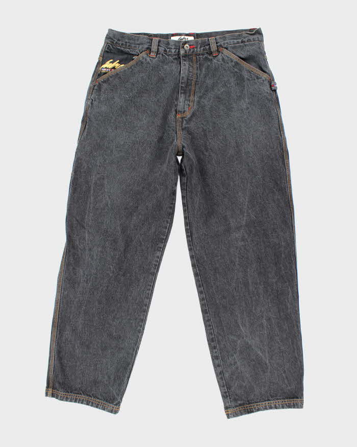 Vintage 90s Fubu Wide Leg Jeans - W38 L32 – Rokit