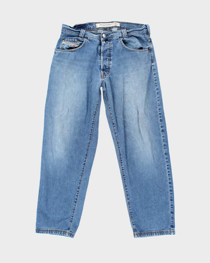 Vintage 2000's Diesel Denim Division Relaxed Fit Jeans - W32 L28 – Rokit