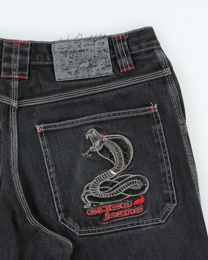 Vintage Y2k 00s Exco Ultra Wide Leg Jeans - W32 L28 – Rokit