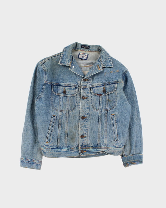 Vintage Lee Embroidered Denim Jacket - M – Rokit