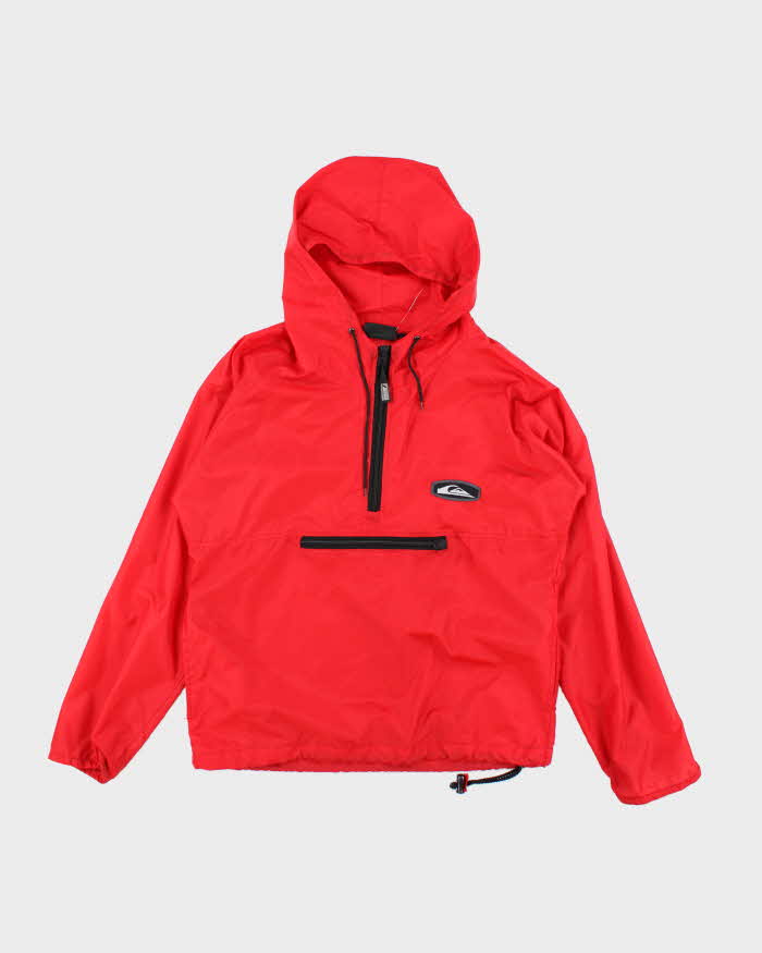 Vintage 2000's Quiksilver Lightweight Hooded Anorak - S – Rokit