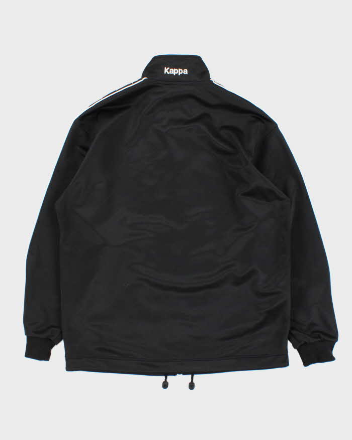 Vintage 1990s Kappa Black Classic Logo Track Jacket - M – Rokit
