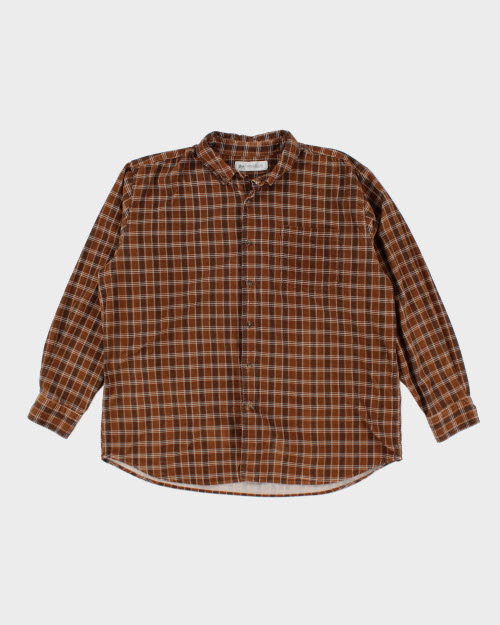 Wind River Brown Cord Shirt - XL – Rokit