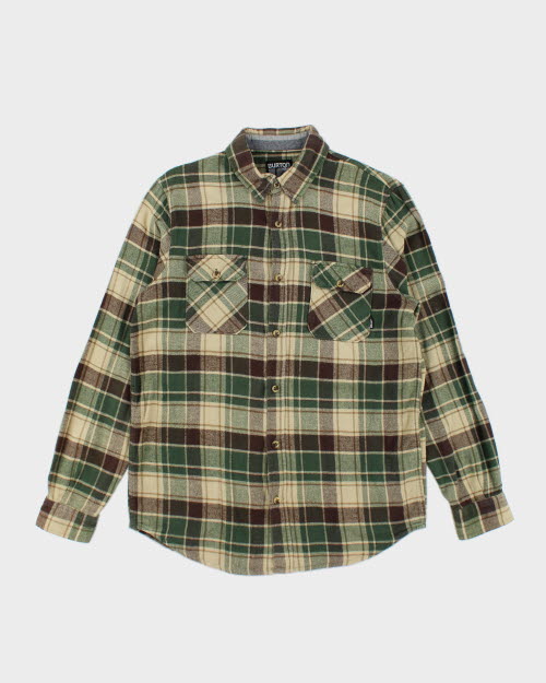 Vintage 90's Burton Snowboarding Flannel Shirt - M – Rokit