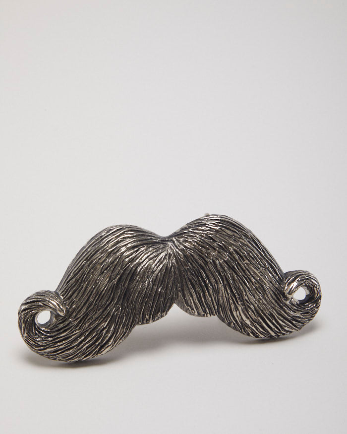 Y2k 00s Rock Rebel Moustache Belt Buckle – Rokit