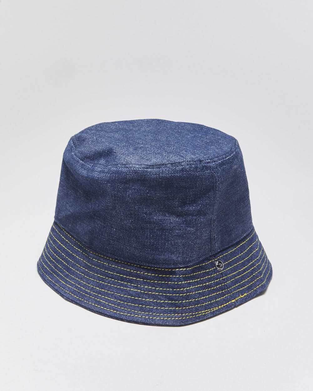 Vintage Jean Paul Gaultier PourVOUS Raw Denim Bucket Hat - S/M – Rokit