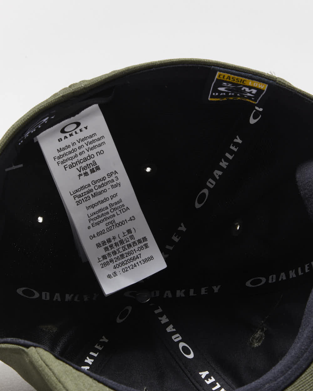 Vintage Oakley Khaki Flex Baseball Cap - S/M – Rokit