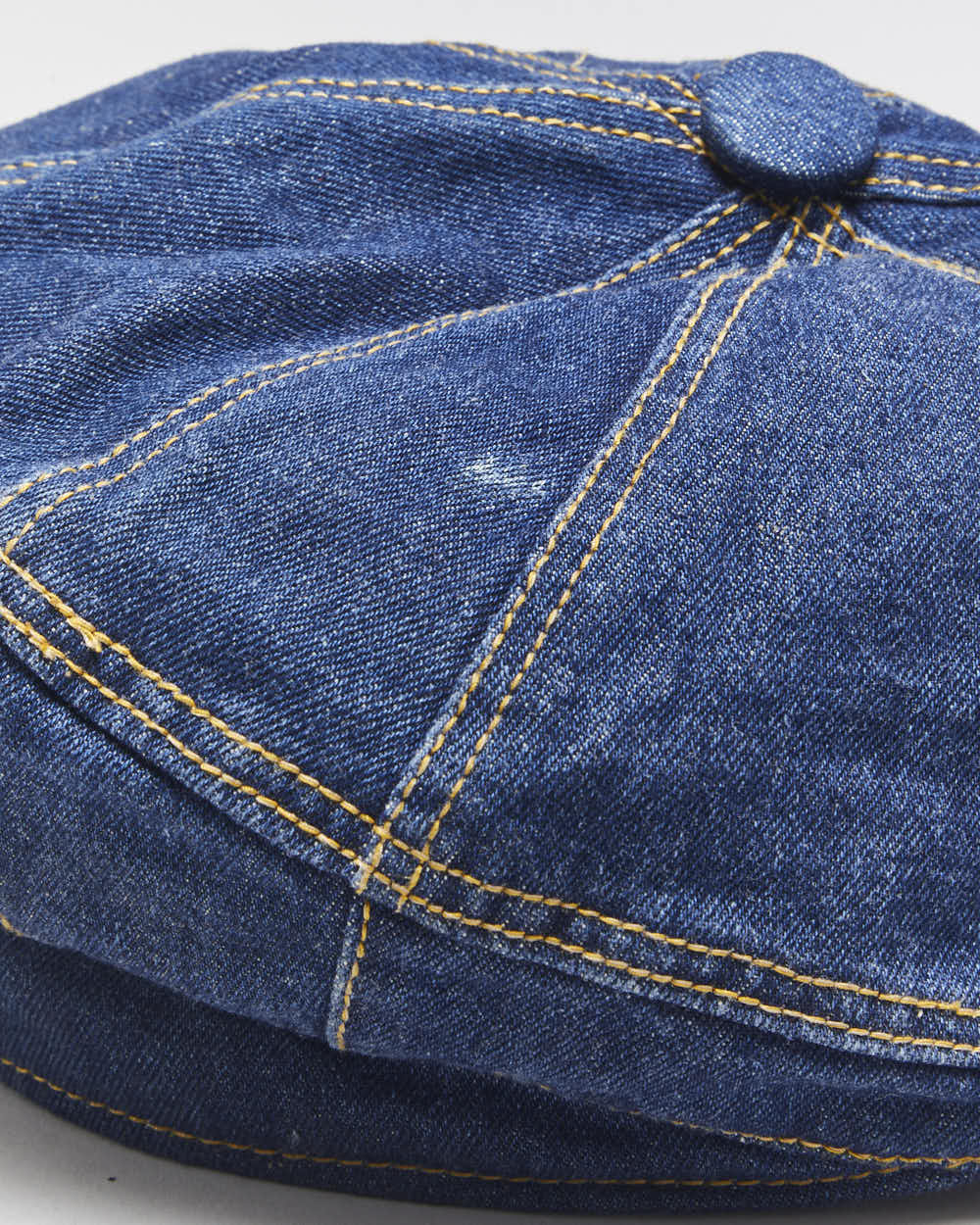 Vintage Y2K 00s Kangol 'Denim Galaxy' Indigo Wash Flat Cap - M – Rokit
