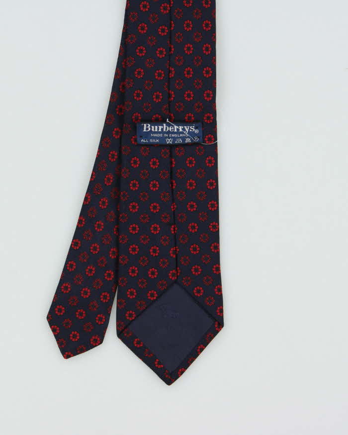 Vintage 1980s Burberry Floral Silk Tie – Rokit