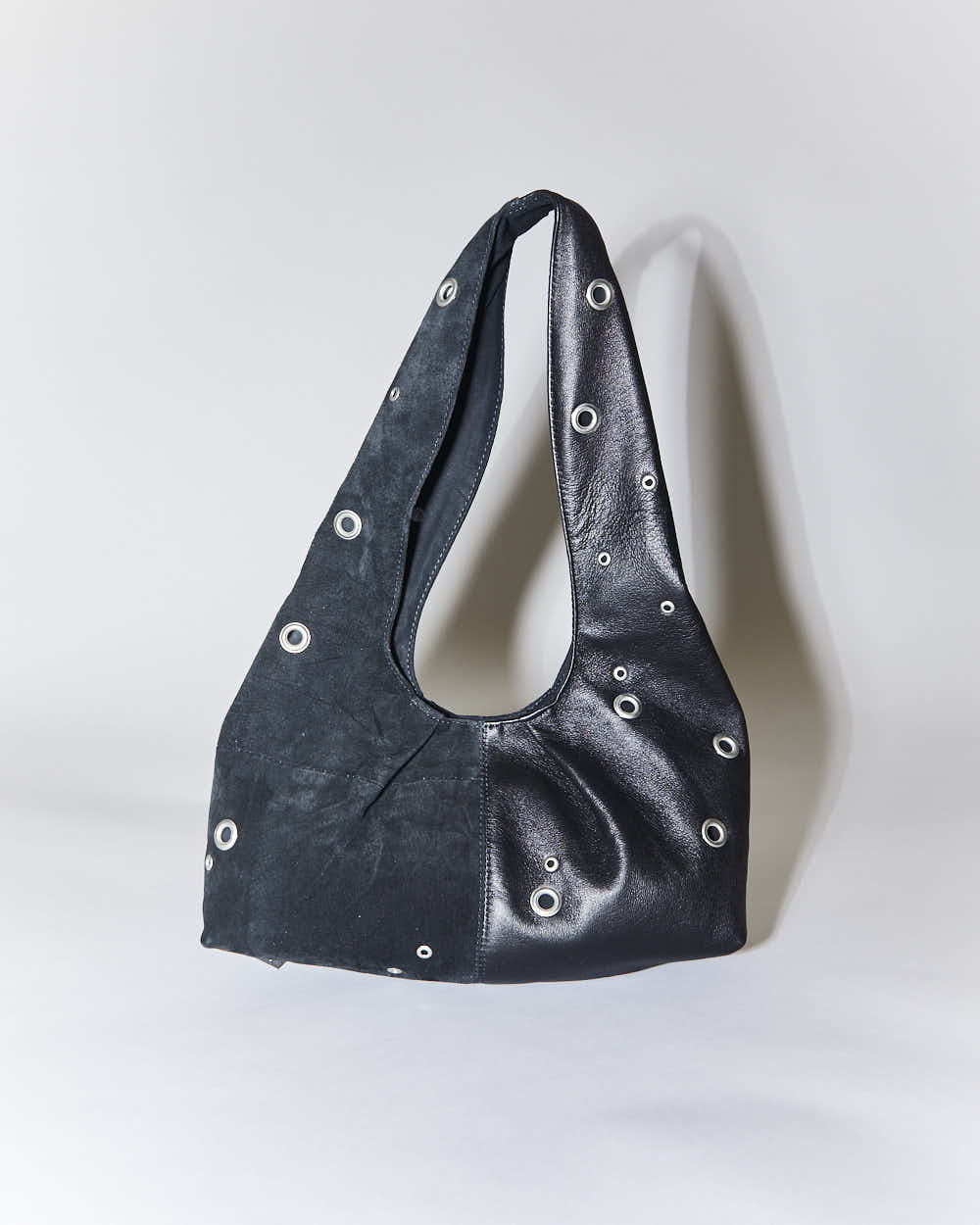Rokit Originals Rework Saffie Leather Eyelet Bag