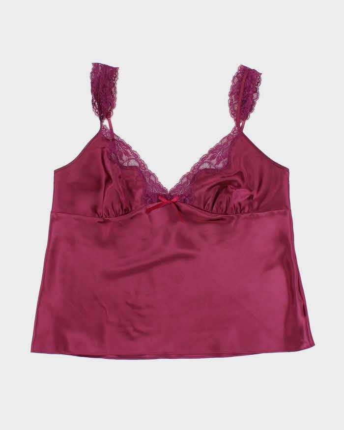 Vintage 90s La Senza Purple Satin Cami - XL – Rokit