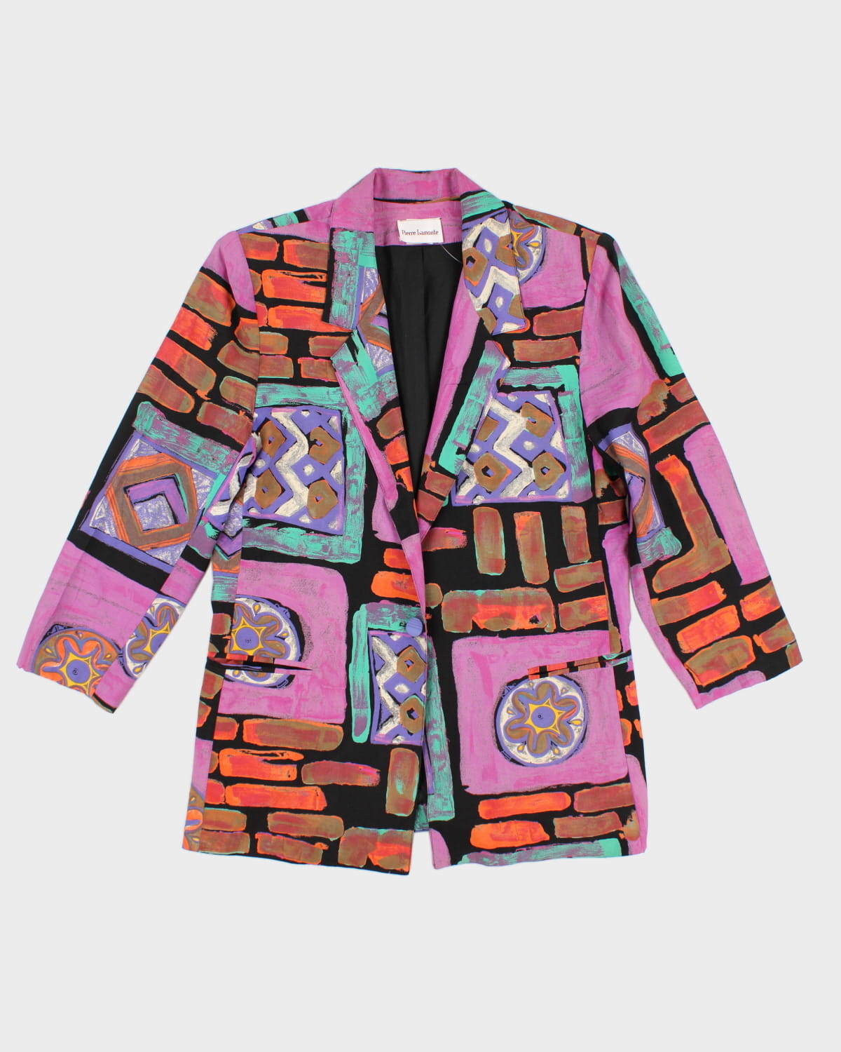 Vintage 80/90s Pierre Lamonte Blazer - L – Rokit