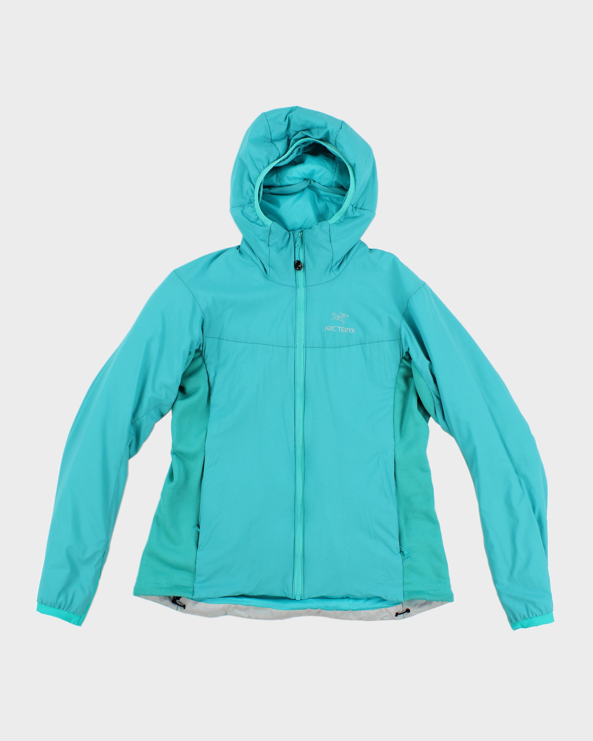 Womens Turquoise Arc'teryx Hooded Winter Jacket - L – Rokit