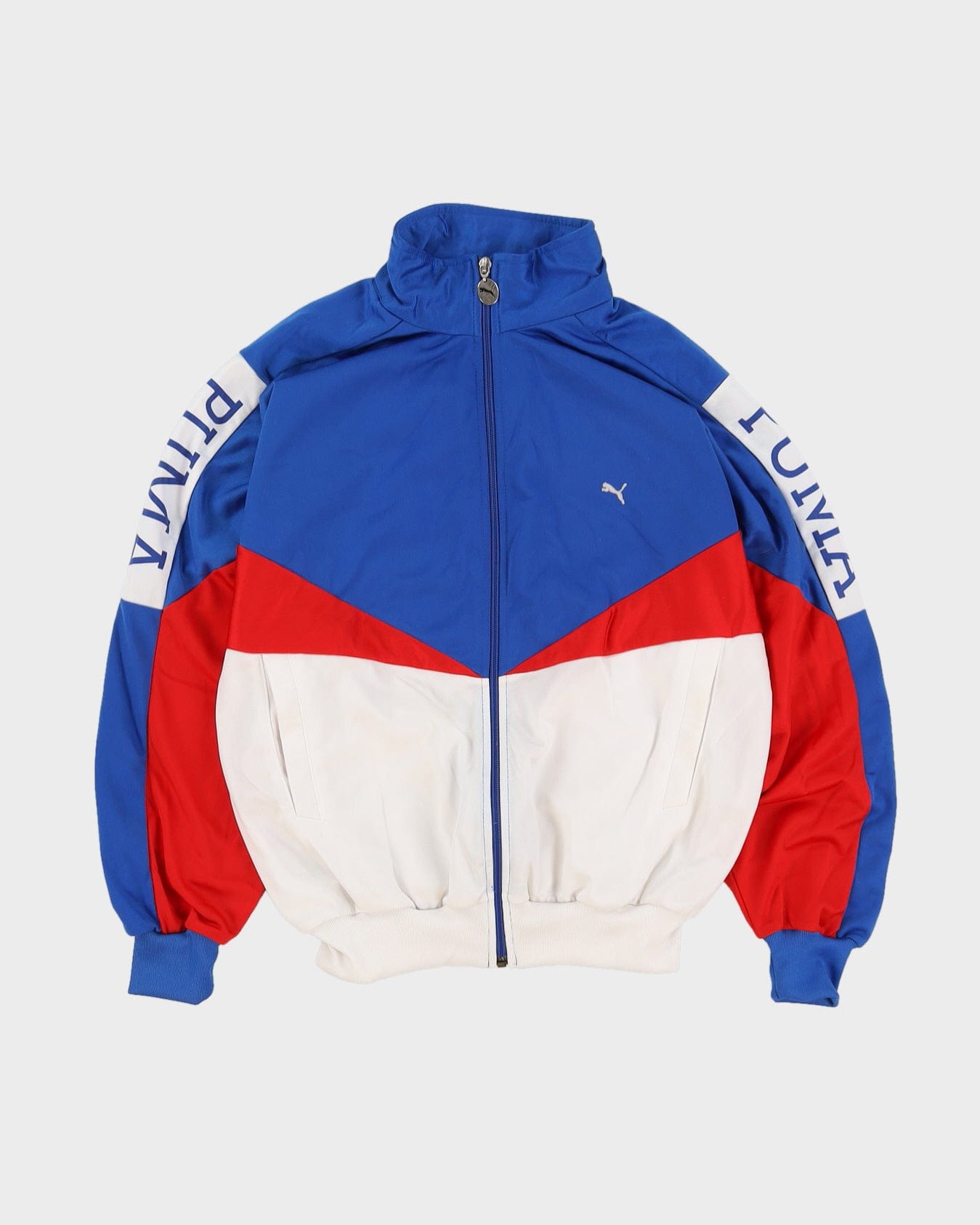 00s Puma Blue Track Jacket - S – Rokit