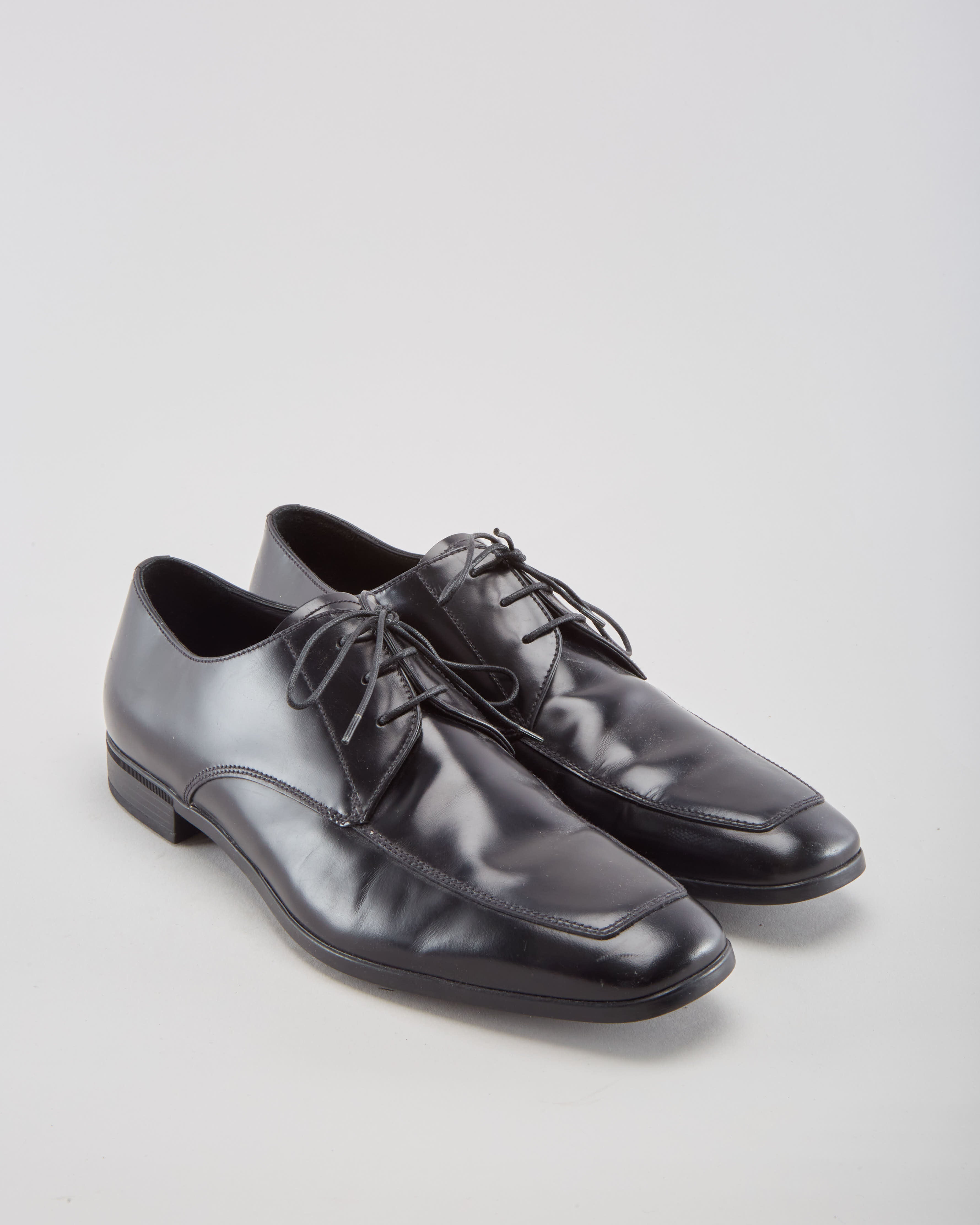 Prada Formal Shoes Black Leather – Rokit