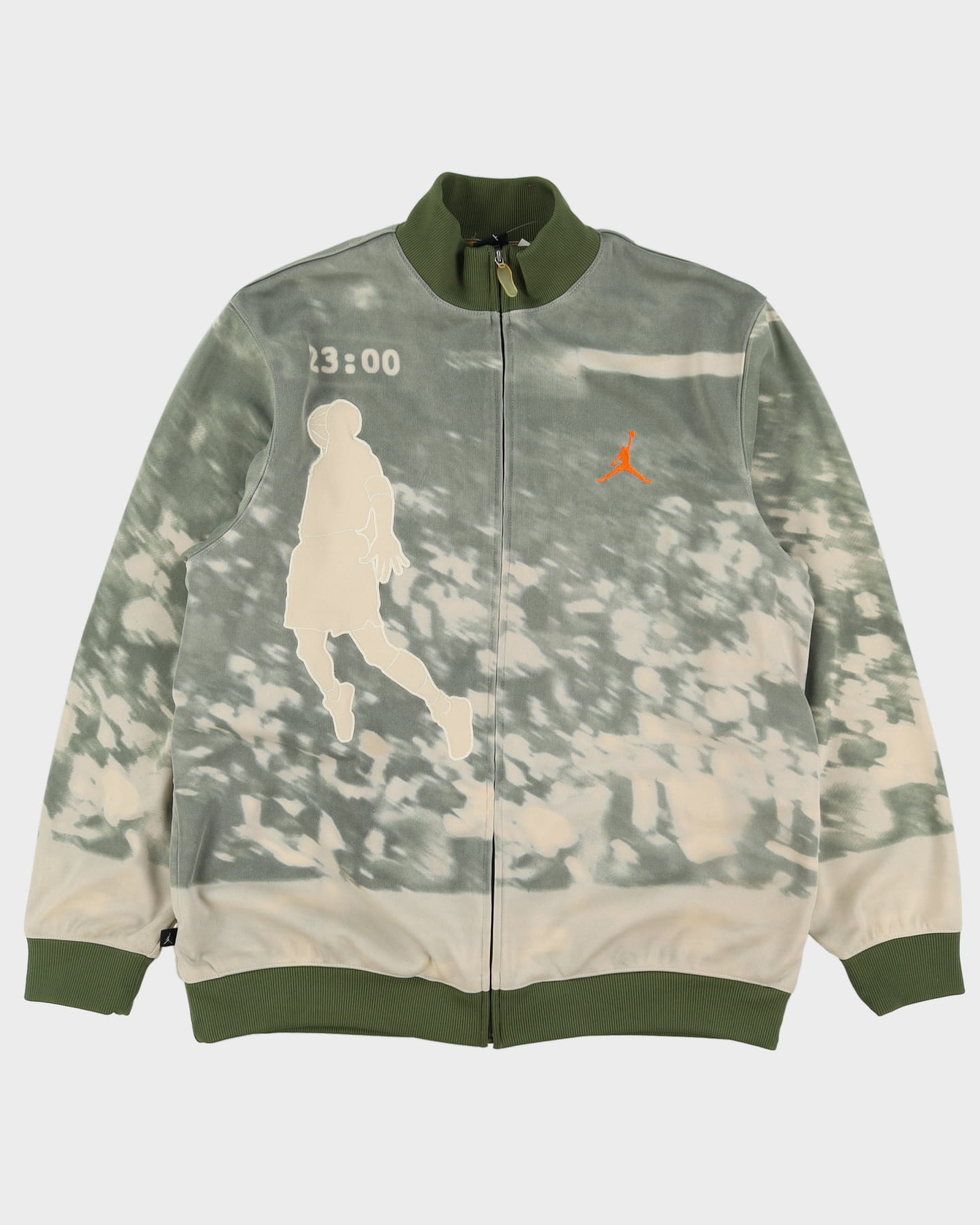 2005 Air Jordan Retro 5 1988 Dunk Contest 23:00 Graphic Track Jacket ...