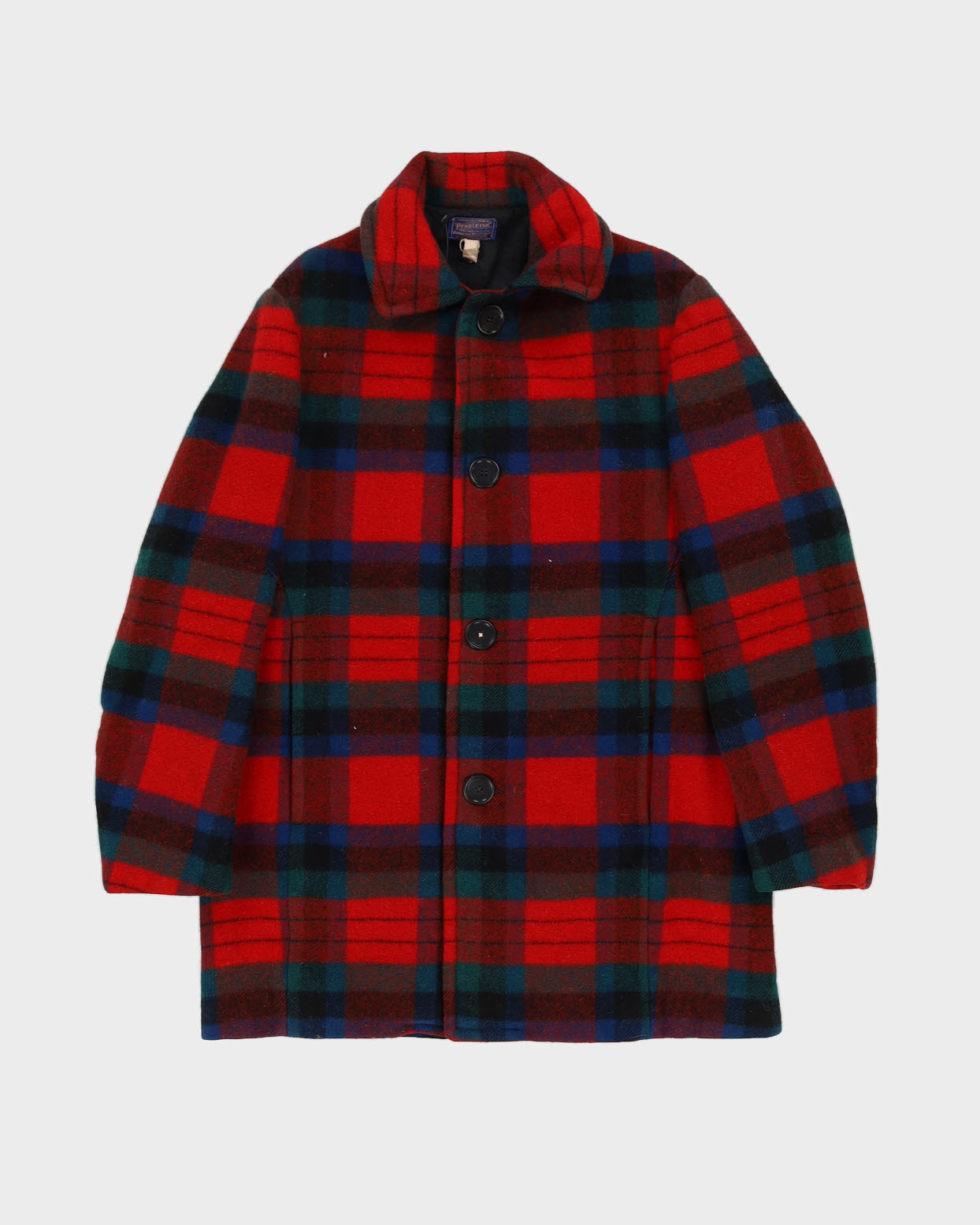 Vintage Pendleton Red Checked Jacket - S – Rokit