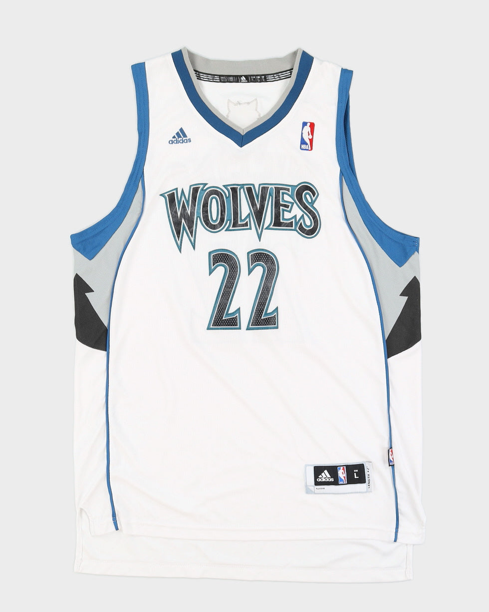 Adidas Minnesota Timberwolves Wiggins #22 Basketball Jersey - L – Rokit