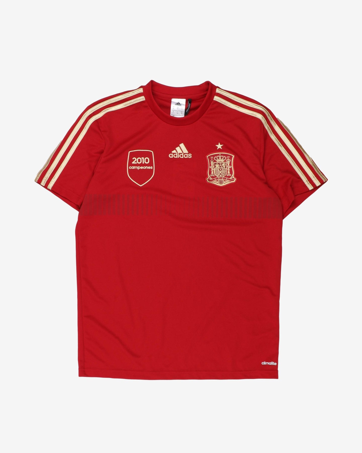 Spain 2010 World Cup Champions Adidas Home Kit - S – Rokit