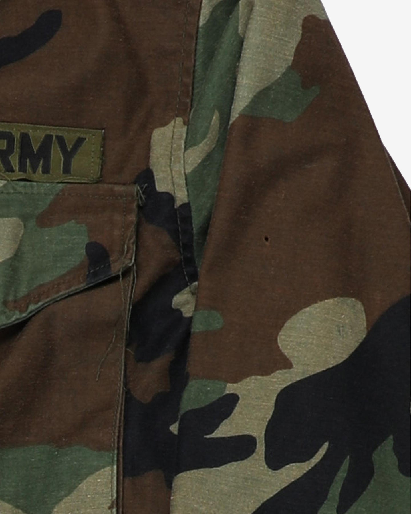 1986 US Army M81 Woodland Camo M65 Field Jacket - Small – Rokit