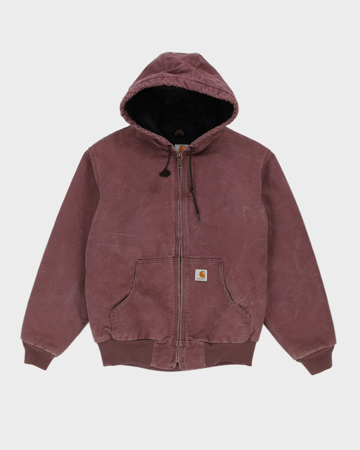 00s Carhartt Purple Workwear Hooded Jacket - M – Rokit