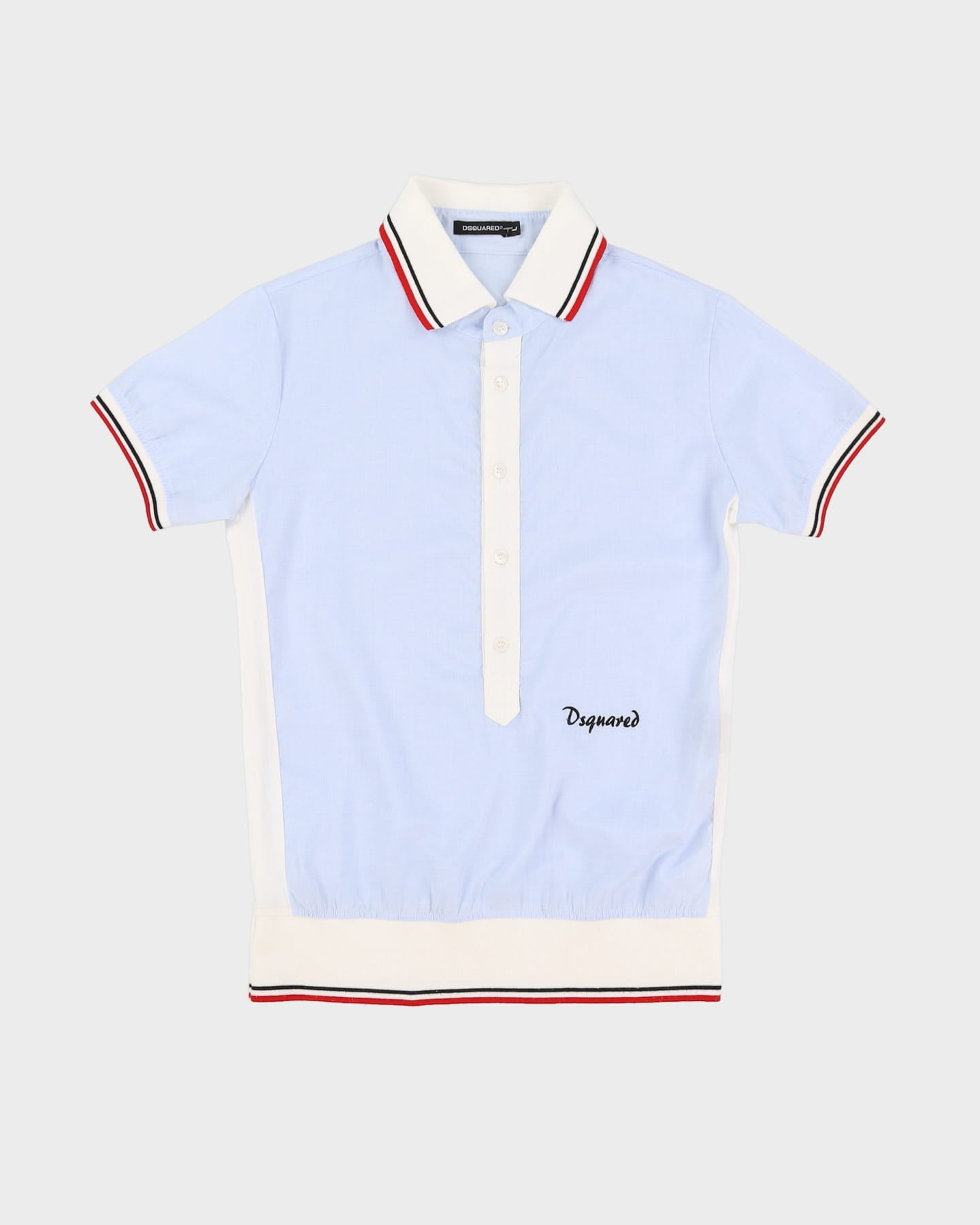 Dsquared Blue Polo Shirt - L – Rokit